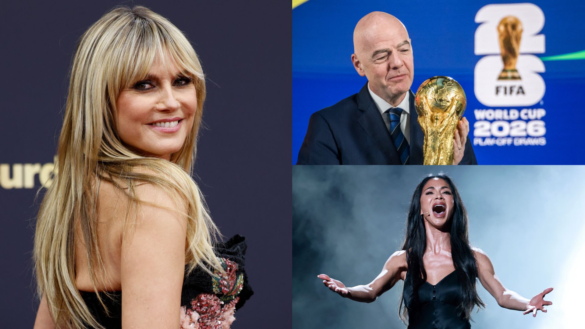 Kevin Hart & Heidi Klum to co-host 2026 World Cup draw in Washington DC with Nicole Scherzinger ...